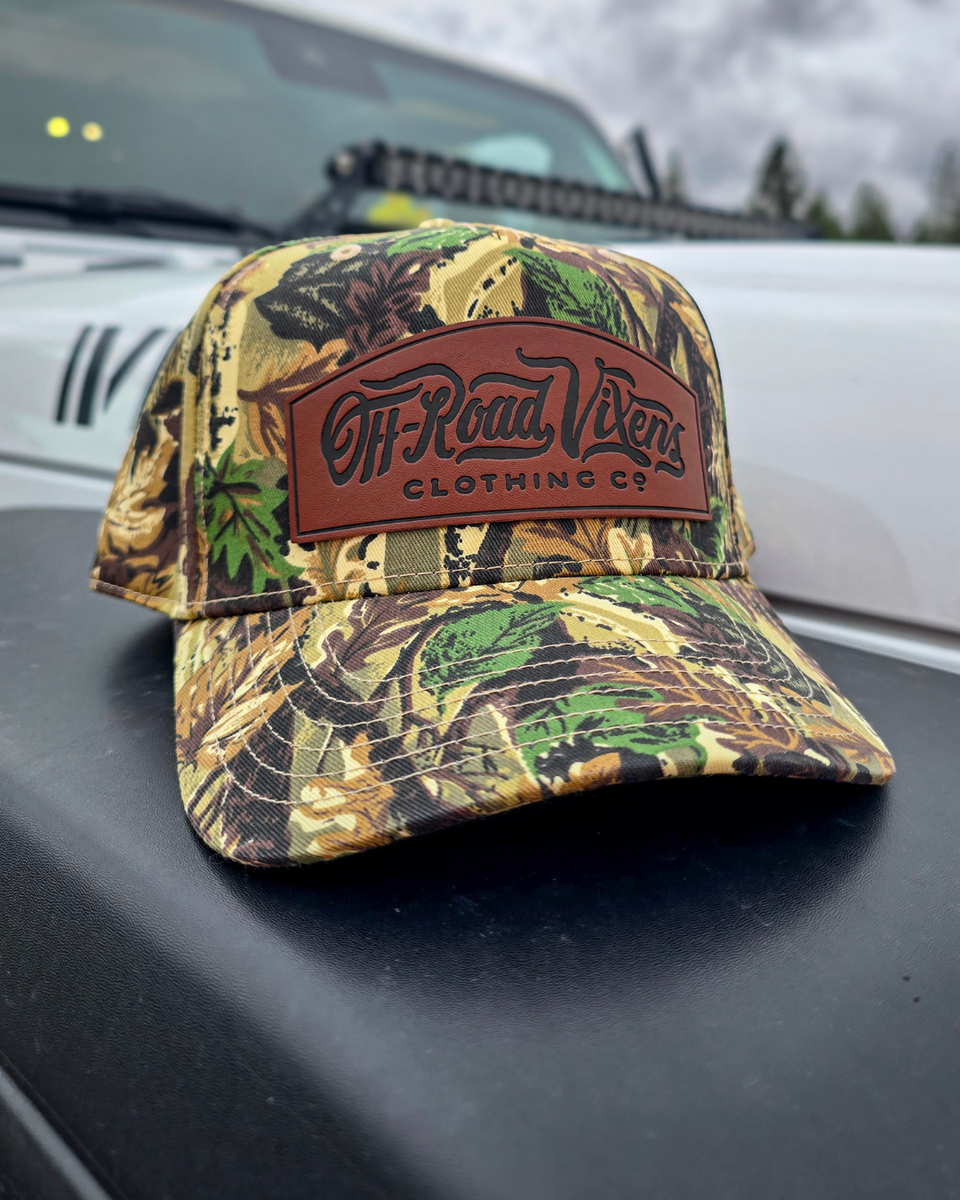 Cadet Camo Trucker Hat | Off-Road Vixens – OFF-ROAD VIXENS CLOTHING CO.