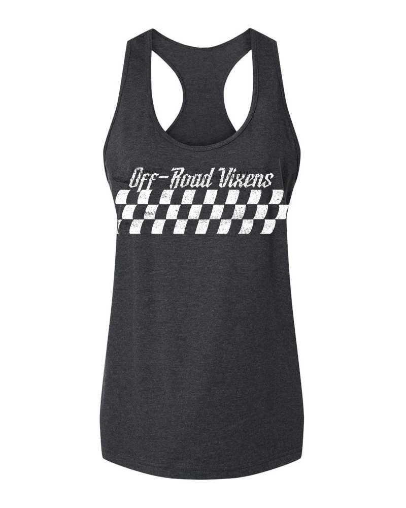 Checkered Flag Tank – OFF-ROAD VIXENS CLOTHING CO.