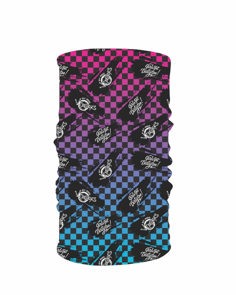 Checkered Neck Thingy – Off-Road Vixens Face Shield – OFF-ROAD VIXENS ...